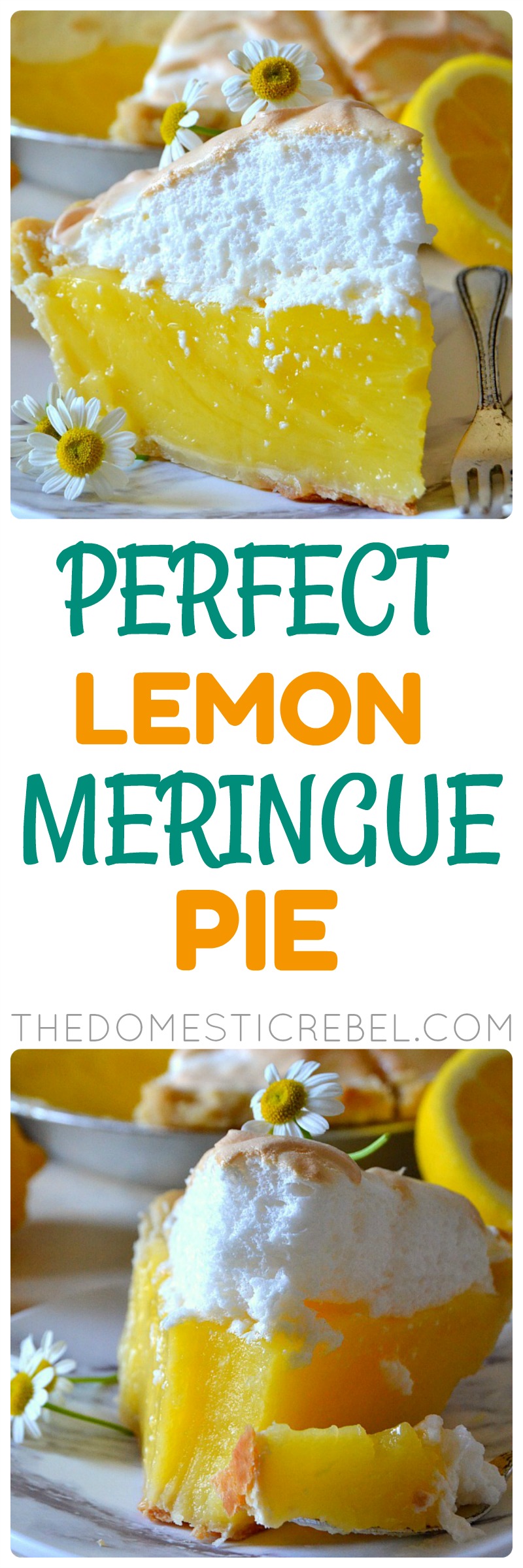 Perfect Lemon Meringue Pie | The Domestic Rebel