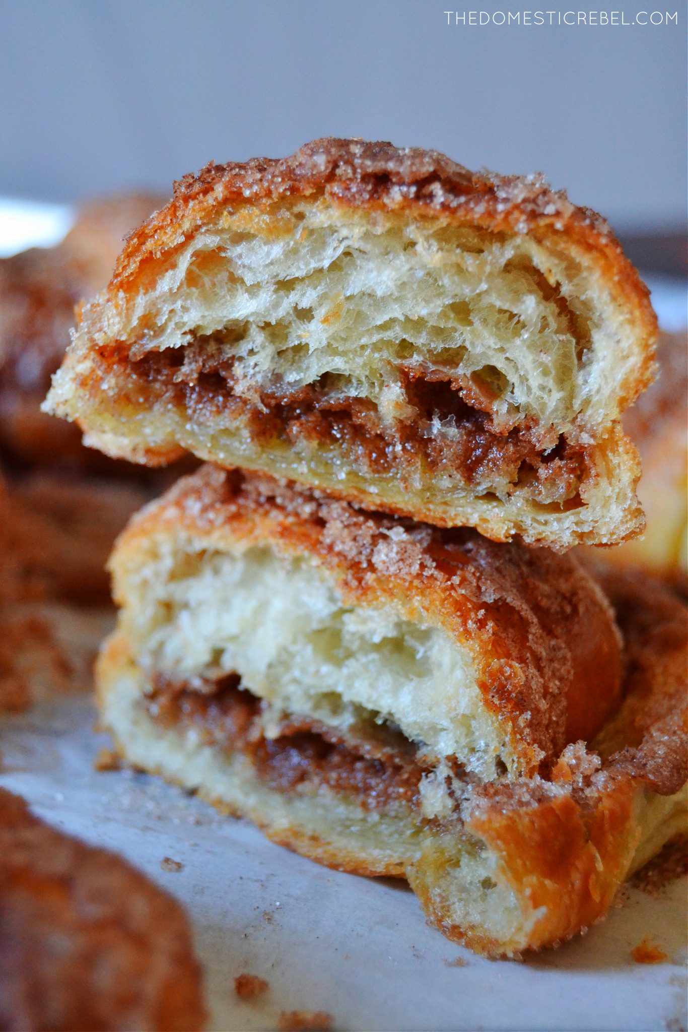 The BEST Churro Croissants | The Domestic Rebel