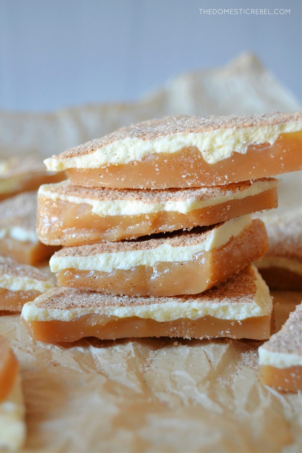 Churro Toffee | The Domestic Rebel