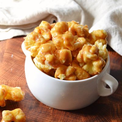 Caramel Puff Corn | The Domestic Rebel