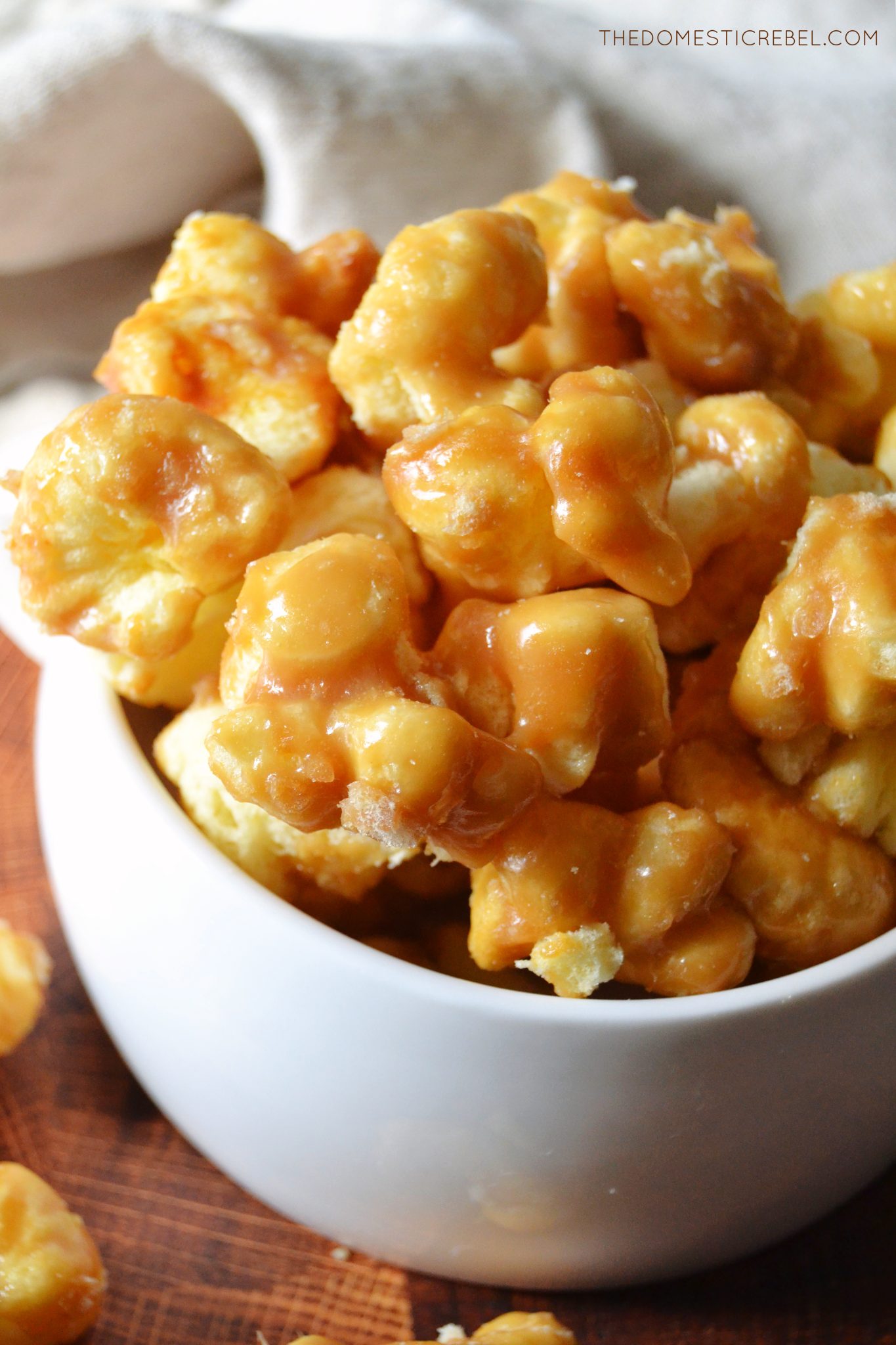 Caramel Puff Corn | The Domestic Rebel